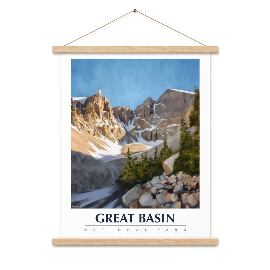 Great Basin National Park Poster National Park Poster Reise Poster ...