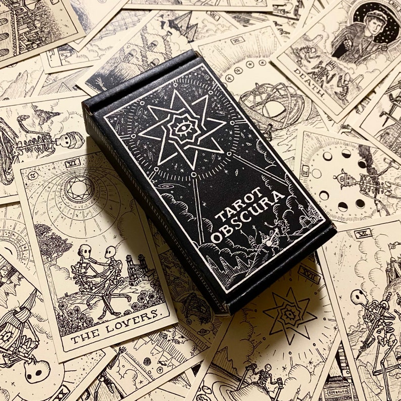 The Tarot Obscura Complete Tarot Deck With 78 Cards - Etsy