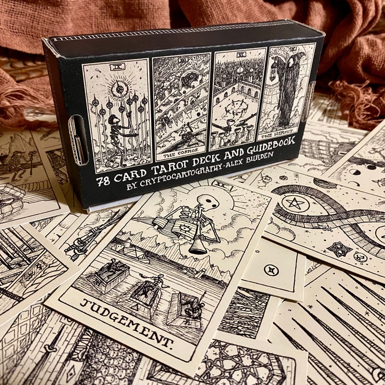 The Tarot Obscura Complete Tarot Deck With 78 Cards - Etsy