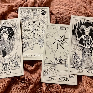 The Tarot Obscura | Complete Tarot Deck With 78 Cards, Guidebook, and ...