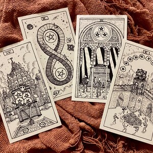 The Tarot Obscura | Complete Tarot Deck With 78 Cards, Guidebook, and ...
