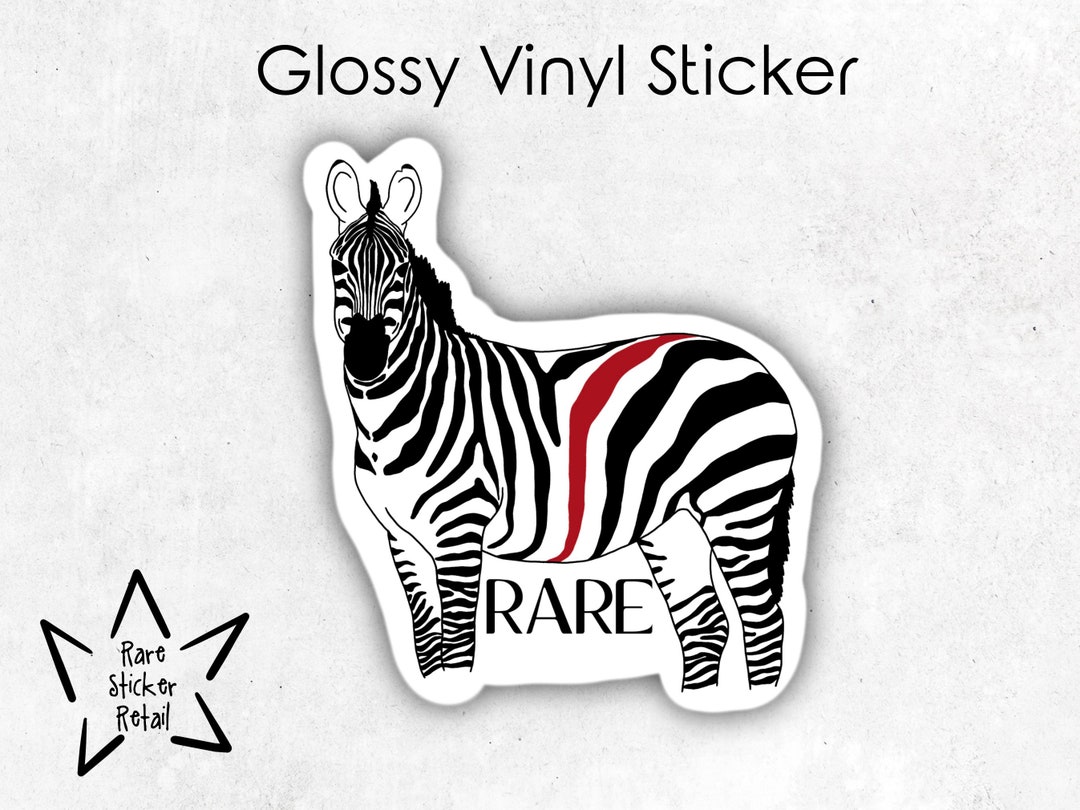 Rare Disease Awareness Sticker, PNH, Zebra, Gift for Patient, Rare ...