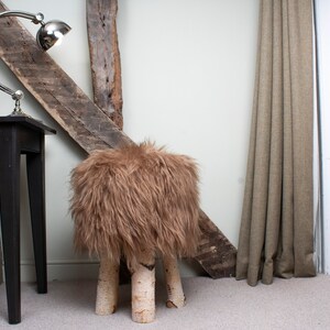 Exclusive Icelandic Sheepskin Footstool/stool - Etsy