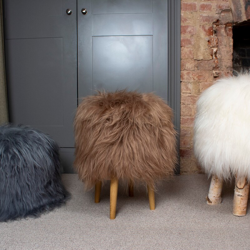 Fur Stool - Etsy