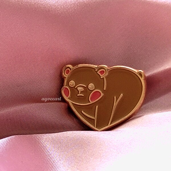 Art Enamel Pin - Etsy