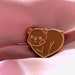 Fluffy Hearts Cute Bear Soft Enamel Pin - Etsy