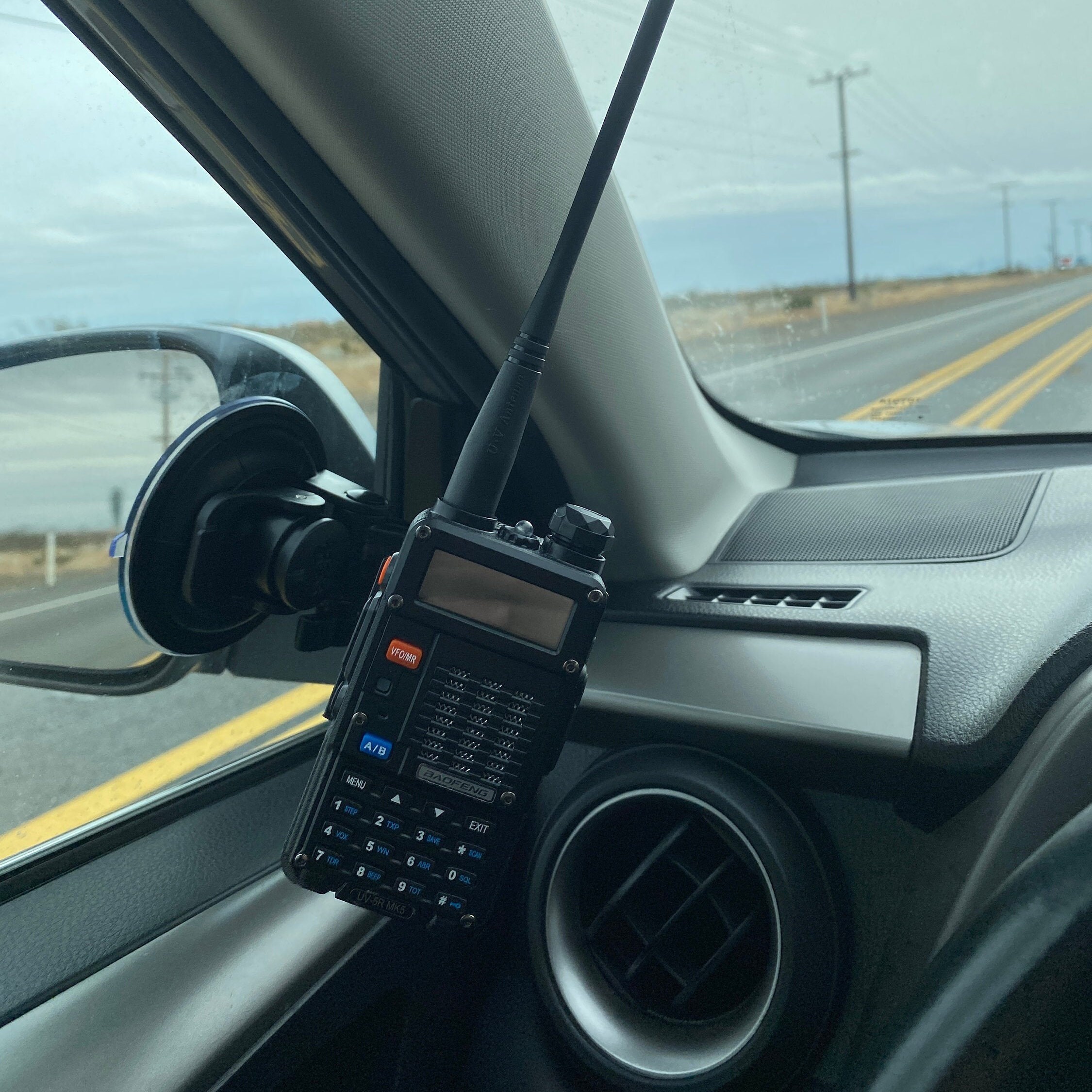 Baofeng UV-5R Radio Mount, Car/truck/suv, Gopro/ram Ball Compatible - Etsy