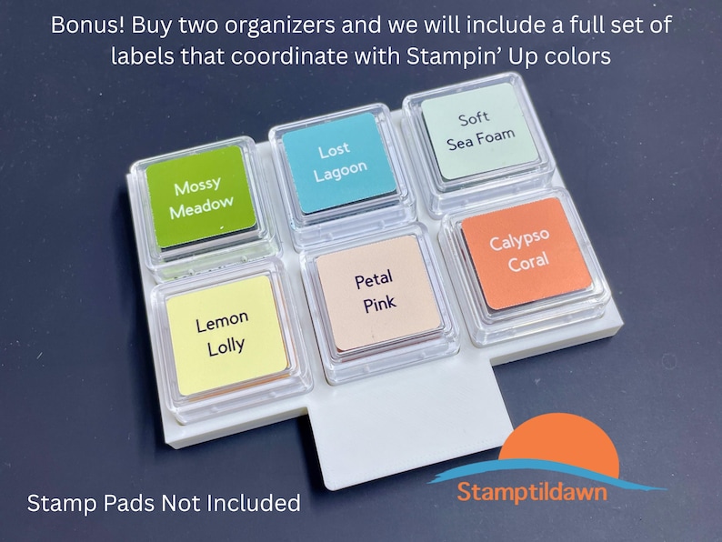 Mini Ink Pad Holder for Small Stamp Pads - Etsy