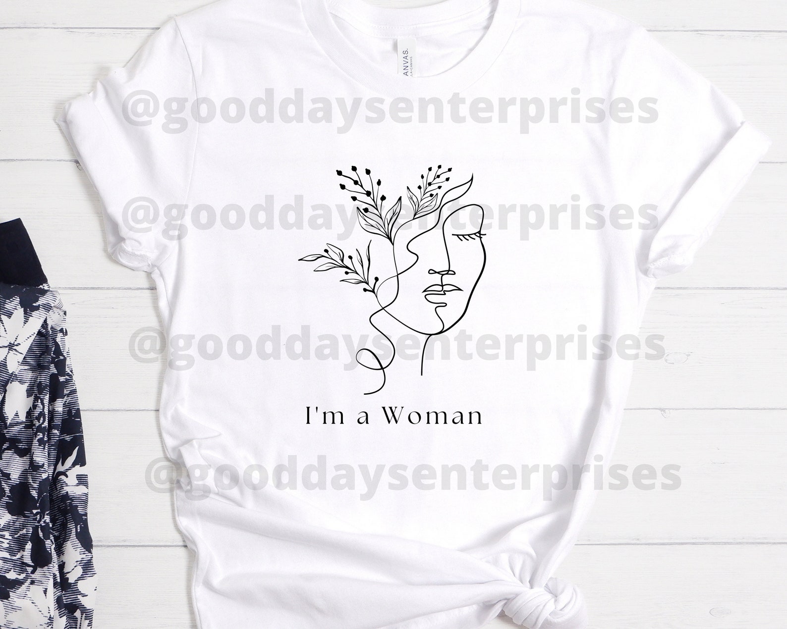 I'm a Woman Svg, Woman Svg, Woman Svg Sip and Paint, Positive Svg ...