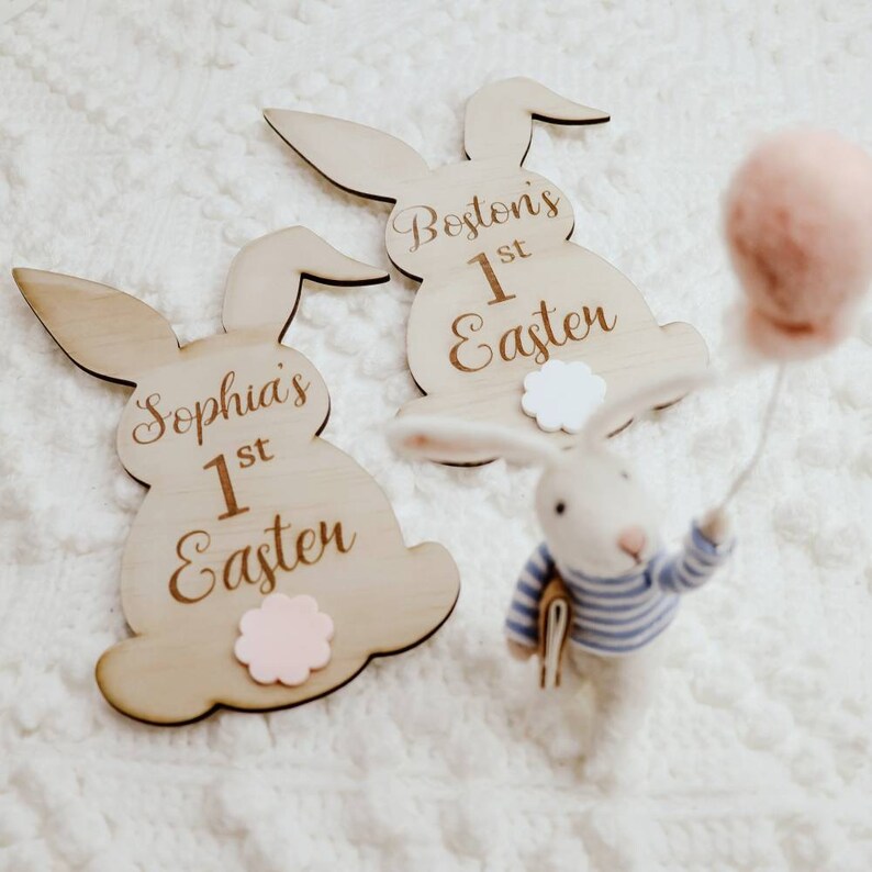 Personalised My First Easter Plaque First Easter Sign - Etsy
