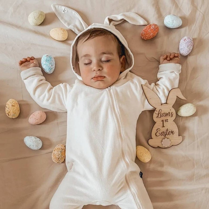 Personalised My First Easter Plaque First Easter Sign - Etsy