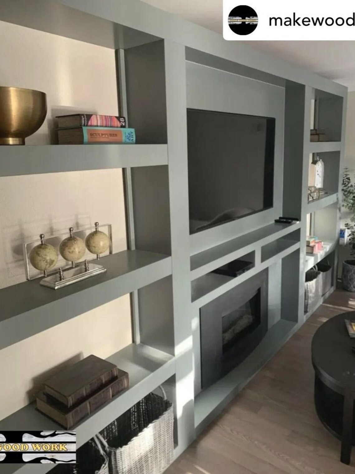 Bespoke TV Unit, Custom Made to Order, Media Wall Unit, Entertainment ...