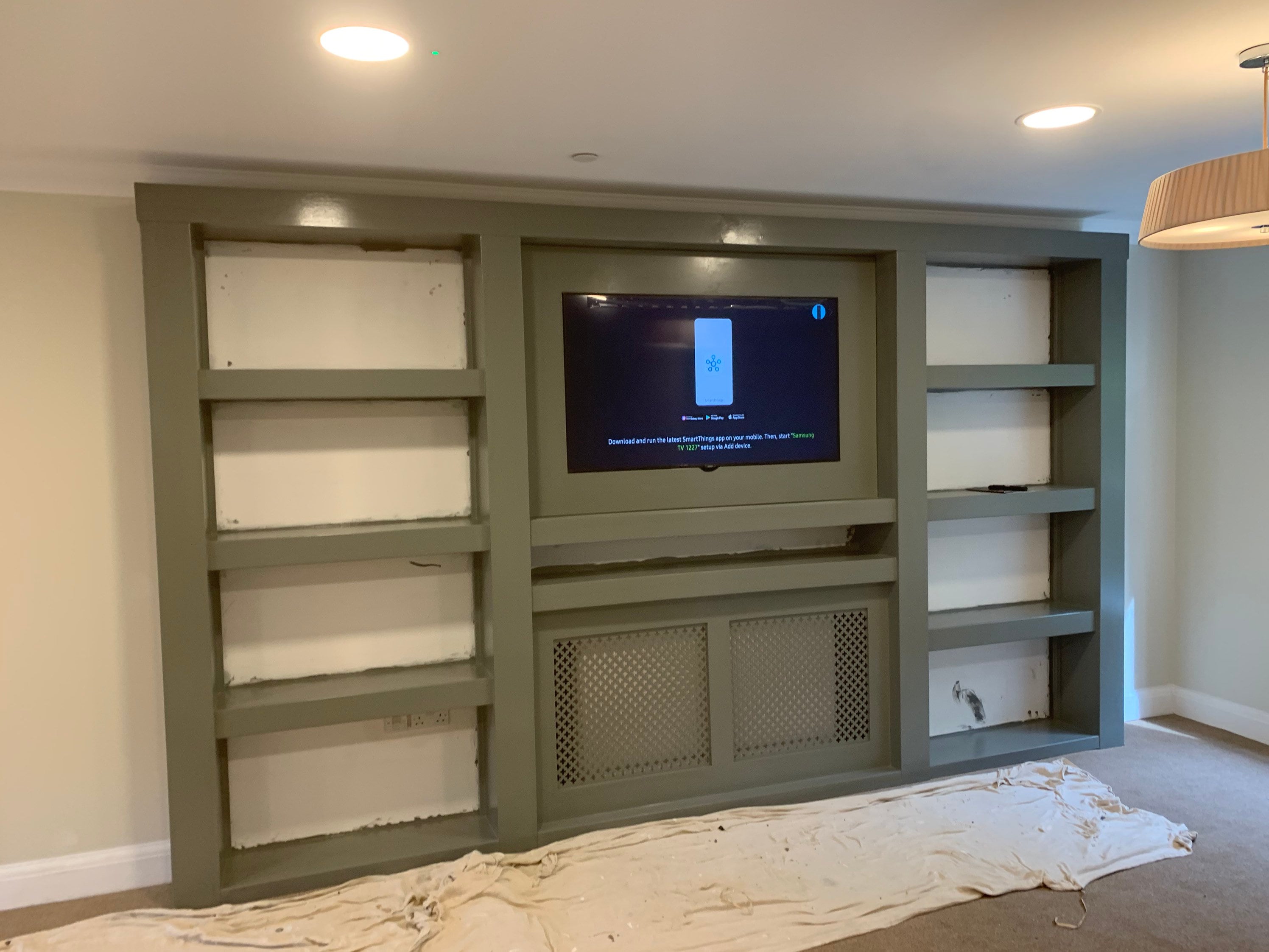 Bespoke TV Unit Custom Made to Order Media Wall Unit - Etsy UK