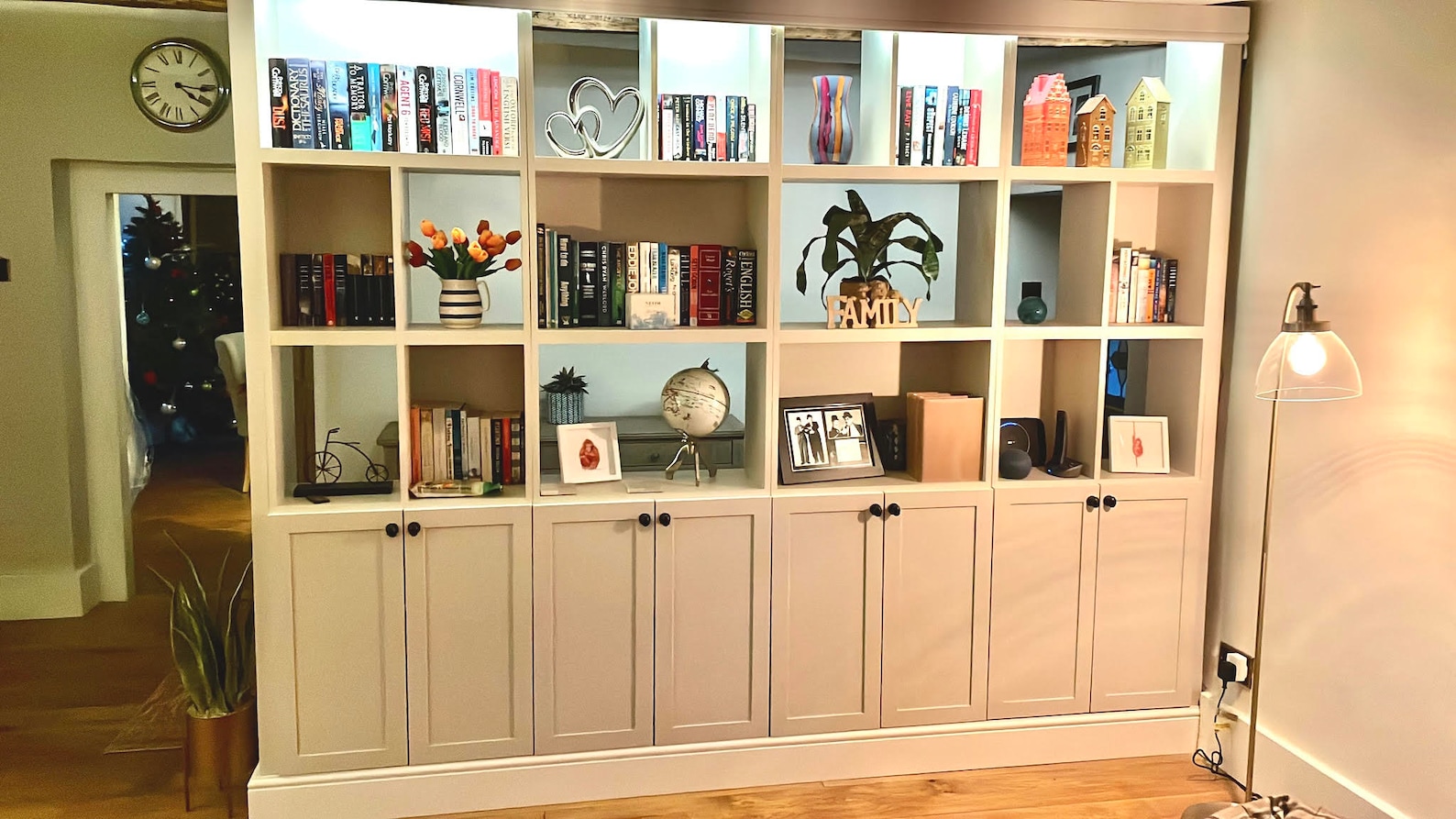 Wooden Room Divider, Wall Partition, Shelving Unit, Storage Solution ...