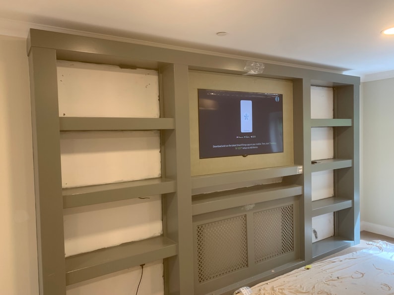Bespoke TV Unit, Custom Made to Order, Media Wall Unit, Entertainment ...
