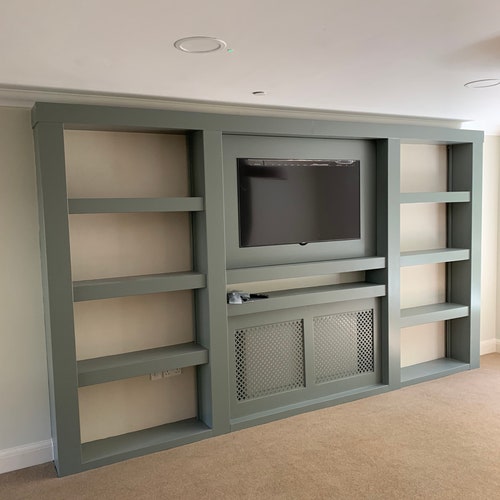 Bespoke TV Unit Custom Made to Order Media Wall Unit - Etsy UK