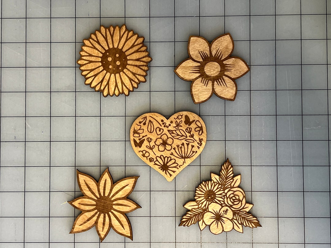 Flower Fridge Magnet Set - Digital File, Can Also Be Used for Vent ...