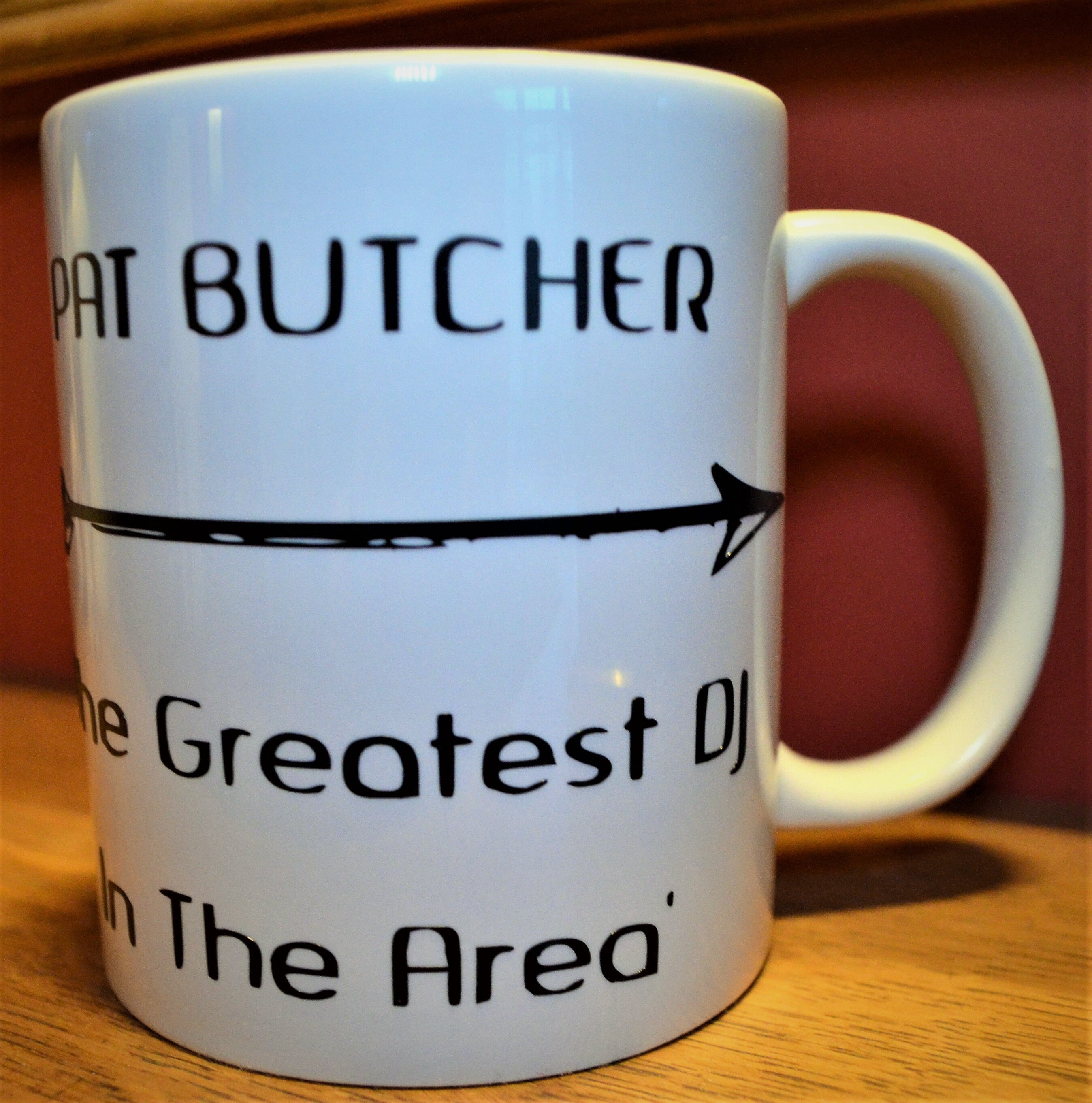 Button FM Pat Butcher BBC Ghosts Mug - Etsy UK