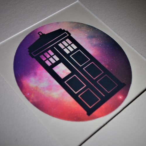 Doctor Who Tardis Decal for Car Laptop | Etsy