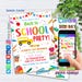 Back to School Party Invitation Template, Editable End of Summer Party ...