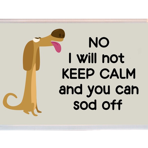 Keep Calm Dog - Etsy