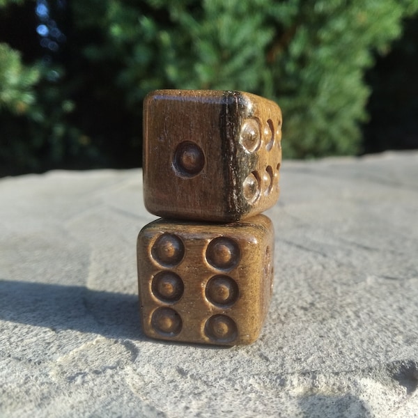 Bone Dice - Etsy