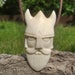 Viking Warrior Head Amulet, Viking in Helmet. Norse Mythology Art ...