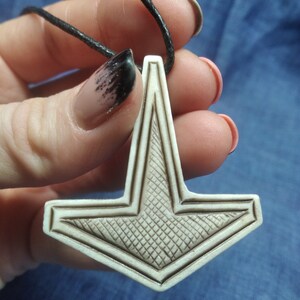 Ukko Thor's Hammer Pendant. Mjolnir Necklace. Thor Hammer. - Etsy