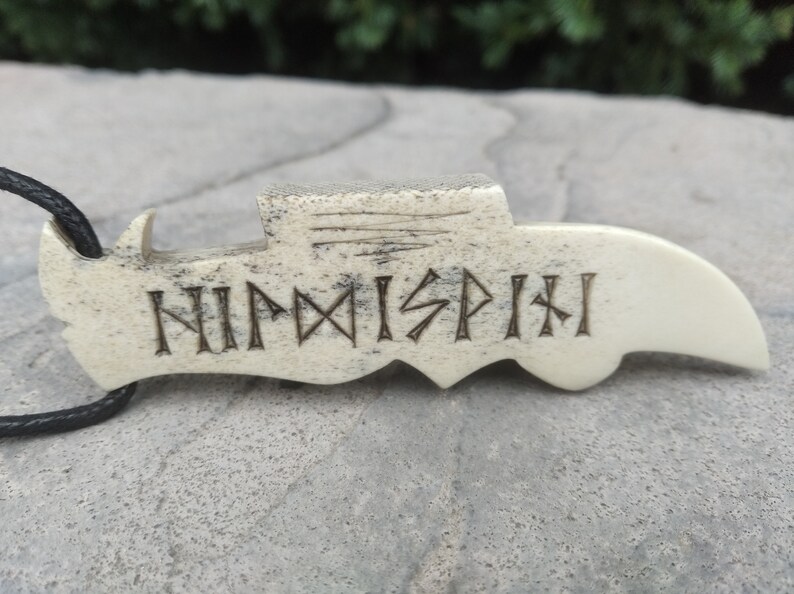 Unique Hand Carved Viking Boar Amulet Goddess Freya - Etsy