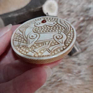 Hand-carved Scythian Style Pendant. Amulet With a Horse Head. Ancient ...