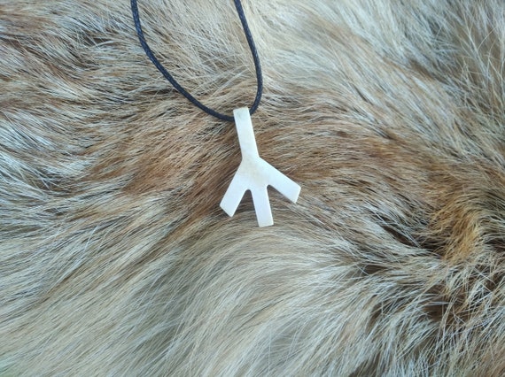 Hand Made Yr Rune Bone Pendant Viking Symbol. Younger Futhark - Etsy