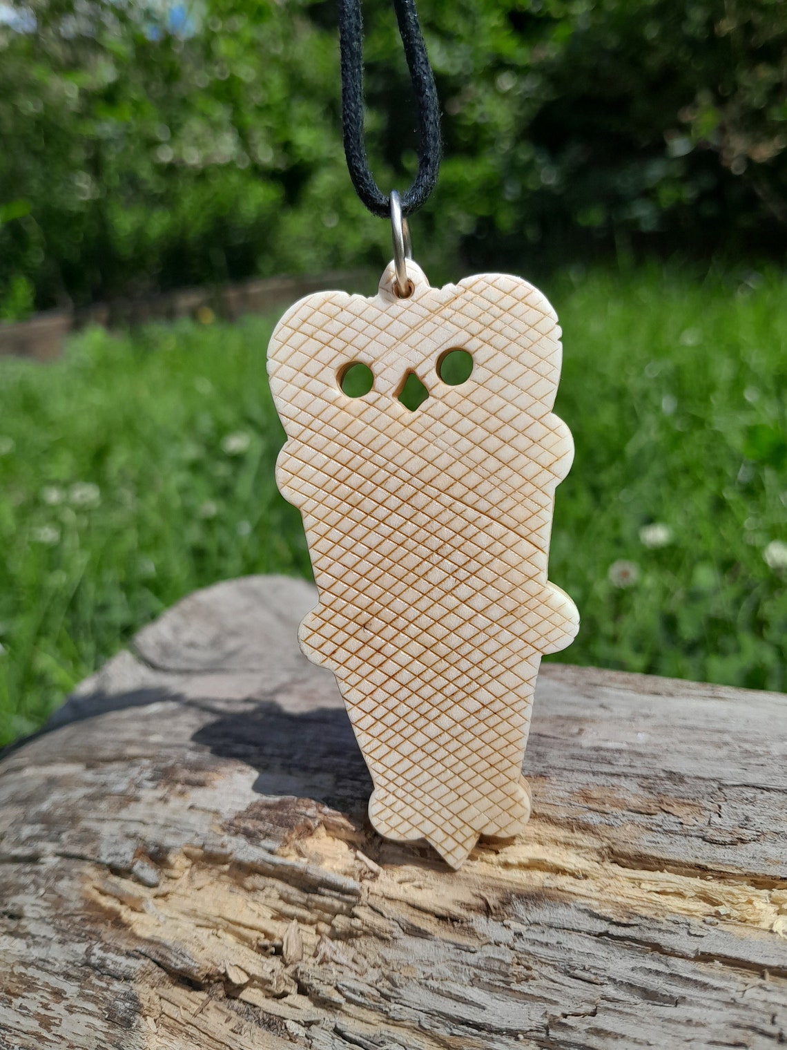 Unique Hand Carved Viking God Odin Face Pendant With Ravens, Óðinn ...
