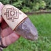 Exclusive Hand Made Elf Shot Viking Pendant. Hand Knapped Flint ...