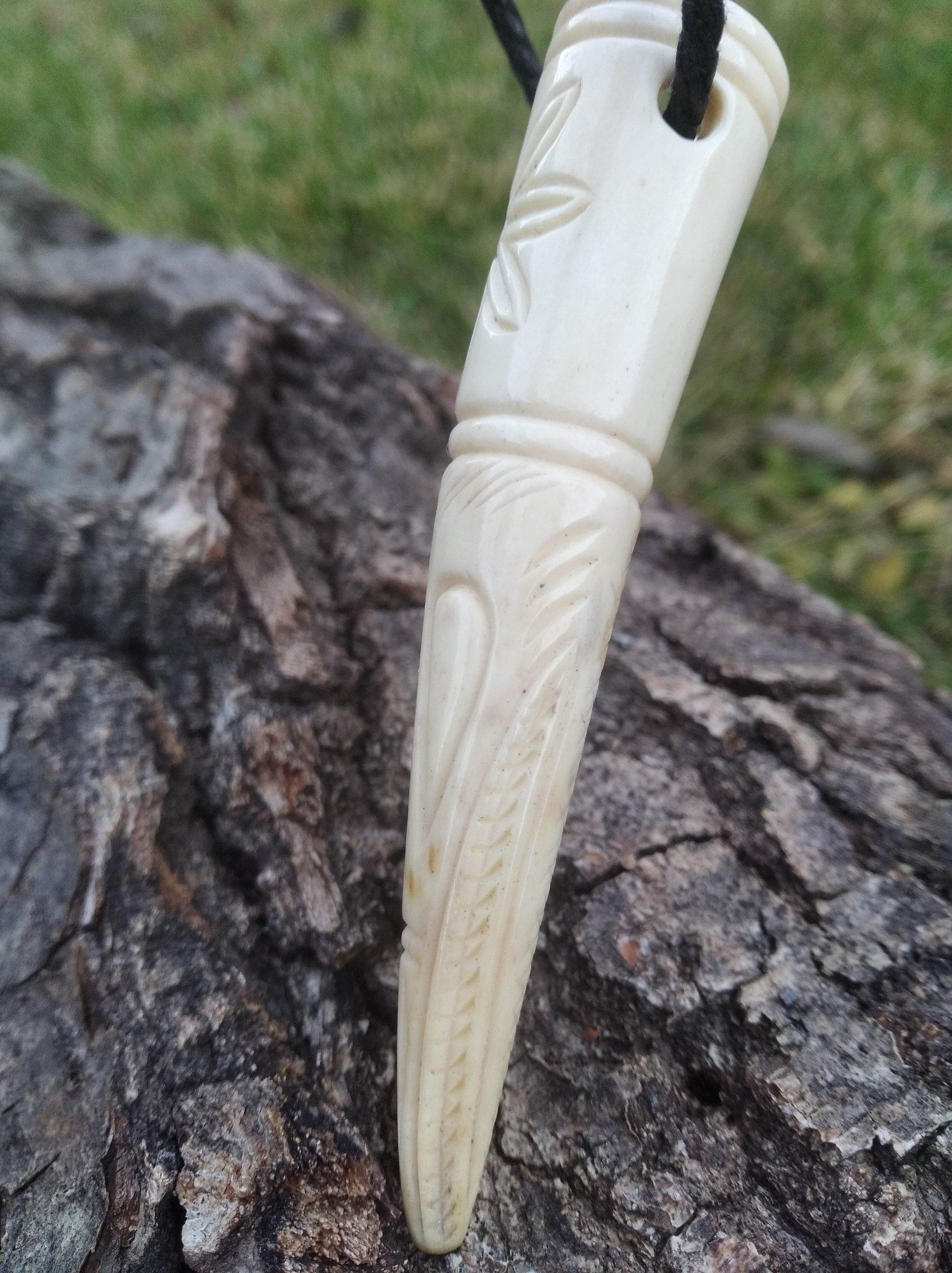 Viking Drinking Horn Pendant in the Form of a Crow's Head | Etsy
