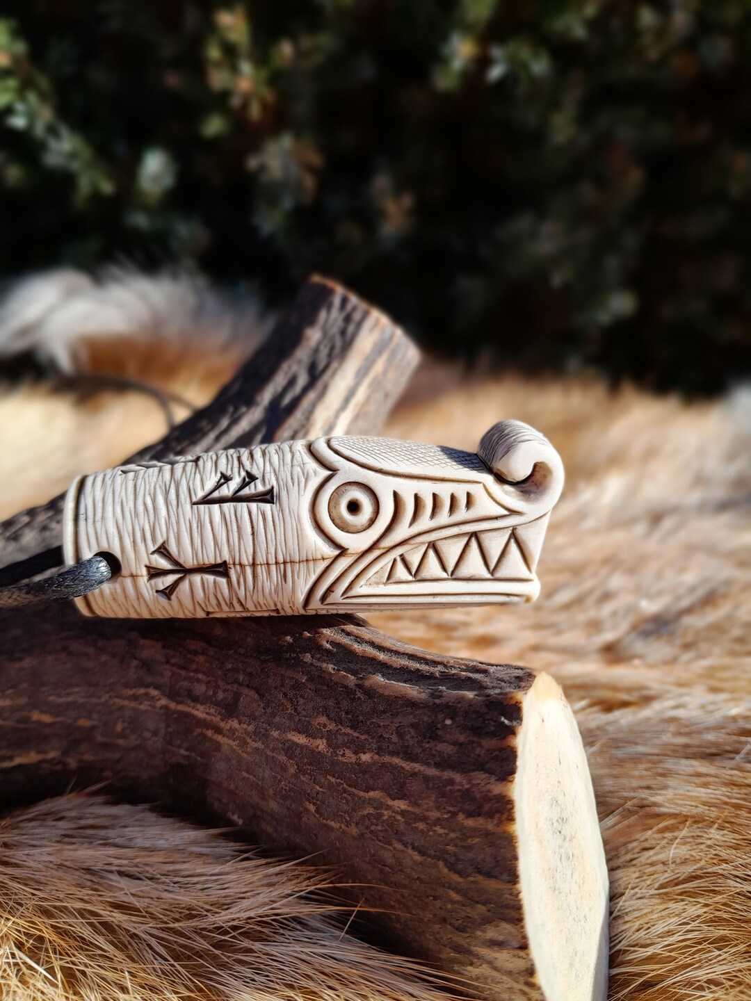 Viking Dragon Powerful Amulet With Runes. Dragons of Norse Mythology ...