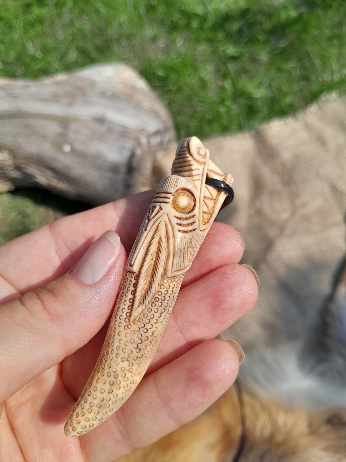 Unique Viking Norse Wolf-snake Jewelry. Dragon Amulet, Jormungand ...