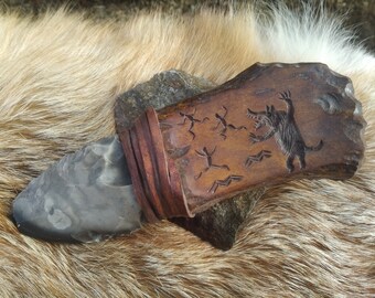 Sculpting & Forming MInecraft inspired flint-knapped 'Stone Sword ...