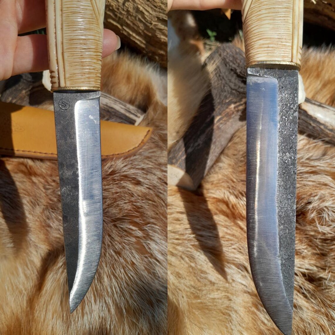 Norse Knife "god Odin". Unique Style and Design. Wotan, Allfather ...