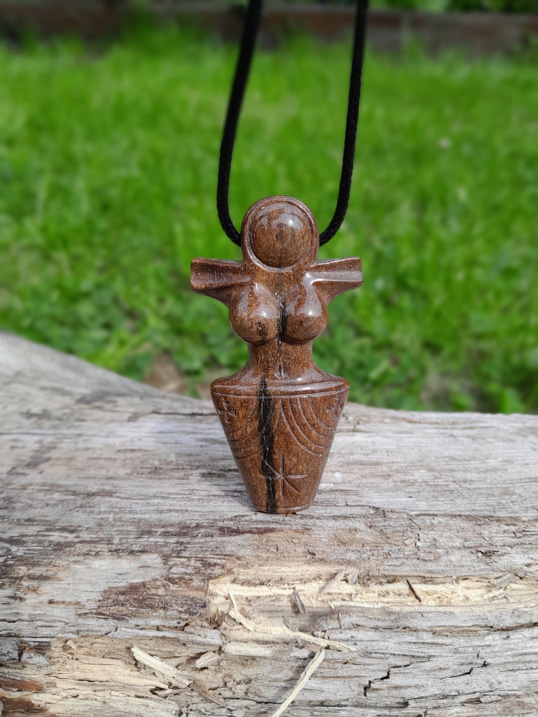 Unique Hand Carved Venus Cucuteni Amulet, Neolithic Goddess Great ...