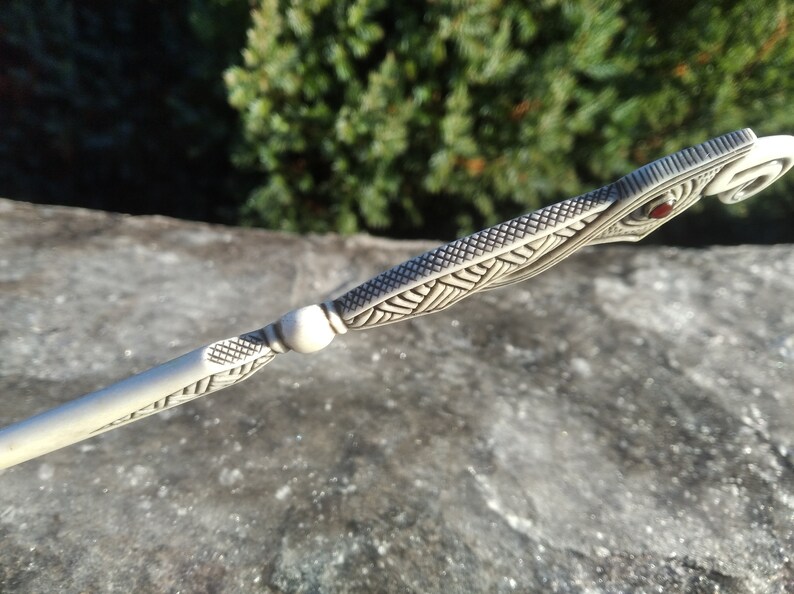 Viking Raven Pin/brooch of the Vendel Era. Shieldmaiden Bone - Etsy