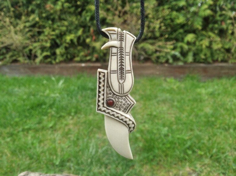 Unique Hand Carved Viking Boar Amulet Goddess Freya - Etsy