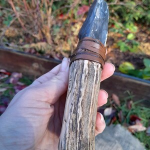 Handmade Neolithic Ritual Knife With Flint Blade modern - Etsy