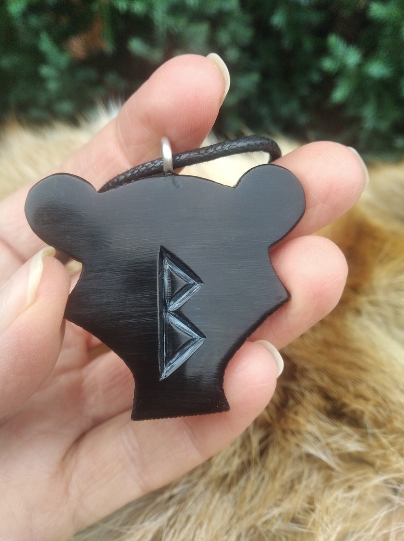 Viking Bull Head Necklace Scandinavian Jewelry. Pagan - Etsy