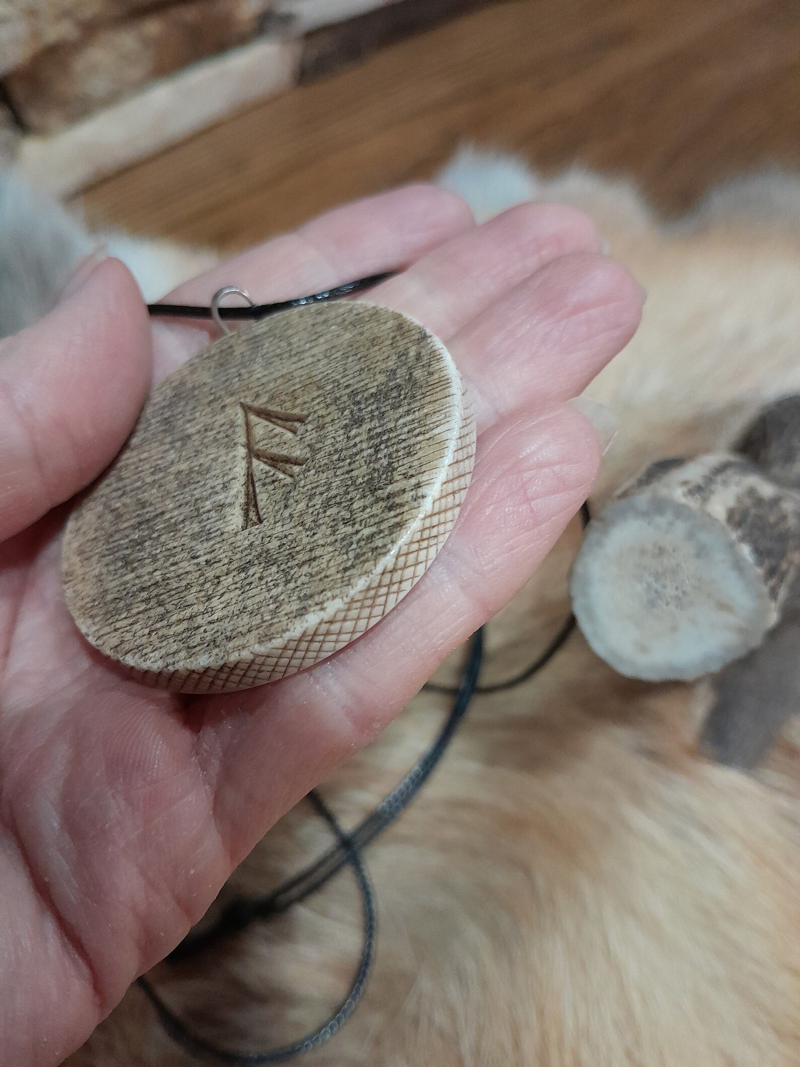 Unique Hand Carved Viking God Odin Face Pendant, Óðinn Amulet ...