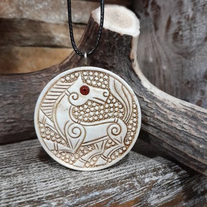 Hand-carved Scythian Style Pendant. Amulet With a Horse Head. Ancient ...