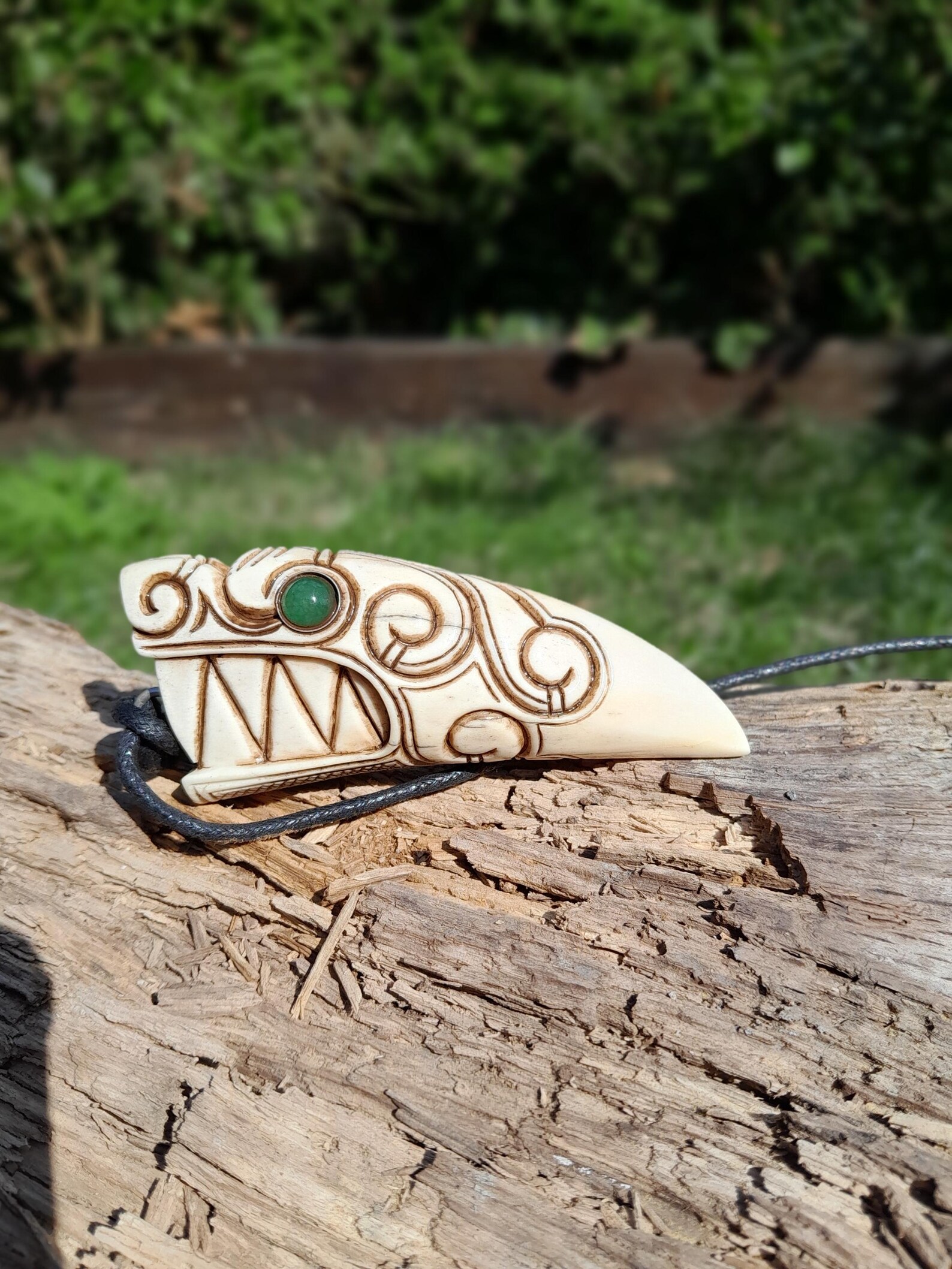 Massive Viking Wolf Amulet. Fenrir Necklace. Wolf Head Pendant. Spirit ...