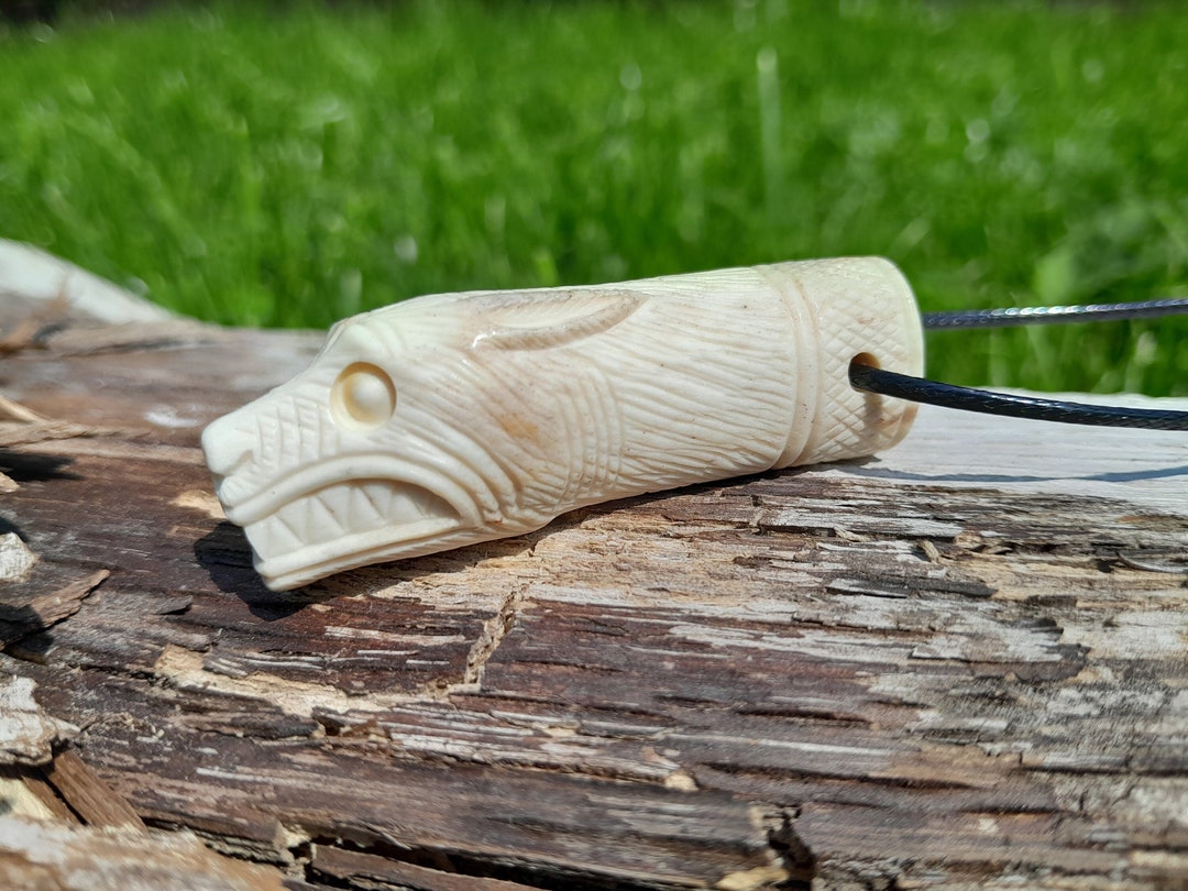 Viking Berserker/ Úlfhéðnar Warrior Amulet With Ansuz Rune. Wolf Head ...