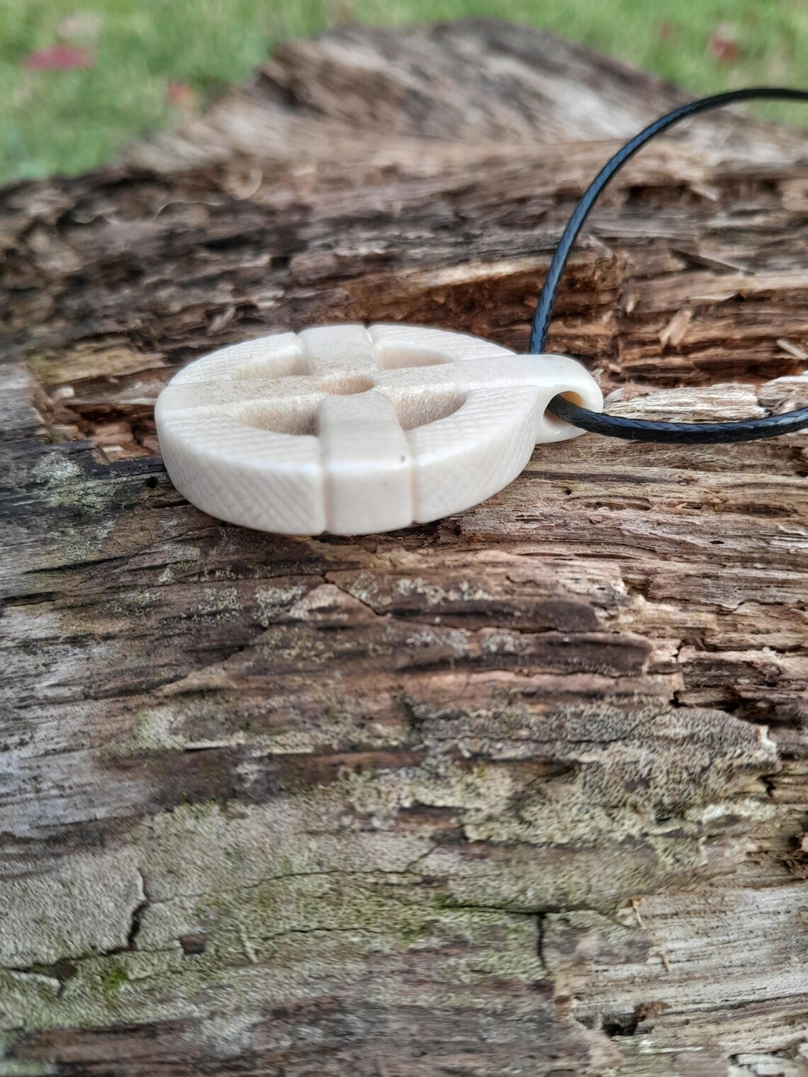 Viking Solar Cross Necklace. Norse Sun Wheel Amulet. Pagan Pendant ...