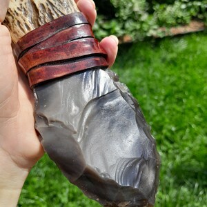 Massive Neolithic Ritual /hunter Dagger With Flint Blade modern ...
