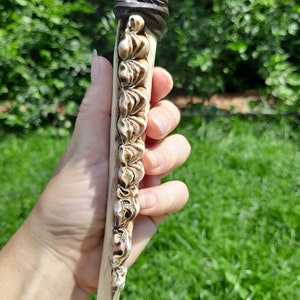 Ritual, Shamanic Long Knife. Neolithic Stone Dagger With Jawbone Handle ...